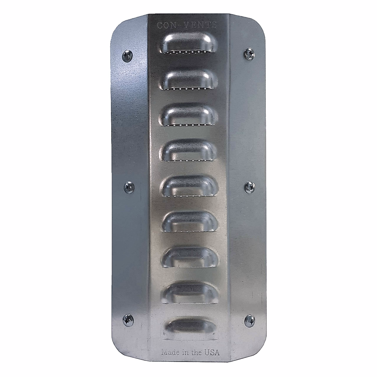 Shipping Container Vent Kit by CON-VENTS. Provides flow through ventilation to remove excessive heat and condensation. Made in the USA by a US Veteran. Patent Pending.