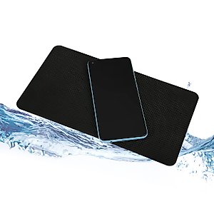 DS. DISTINCTIVE STYLE Car Dashboard Mat 10.5x5.9 Inches Extra Large Non-Slip Sticky Pad Anti Slip Mat Adhesive Mat for Phones, Glasses, Keys