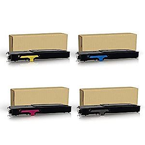 Professor Color Re-Coded OEM Toner Cartridge Replacement for Xerox Phaser 6600 and Xerox WorkCentre 6605 | 106R02225 106R02226 106R02227 106R02228 - High Yield 4 Pack
