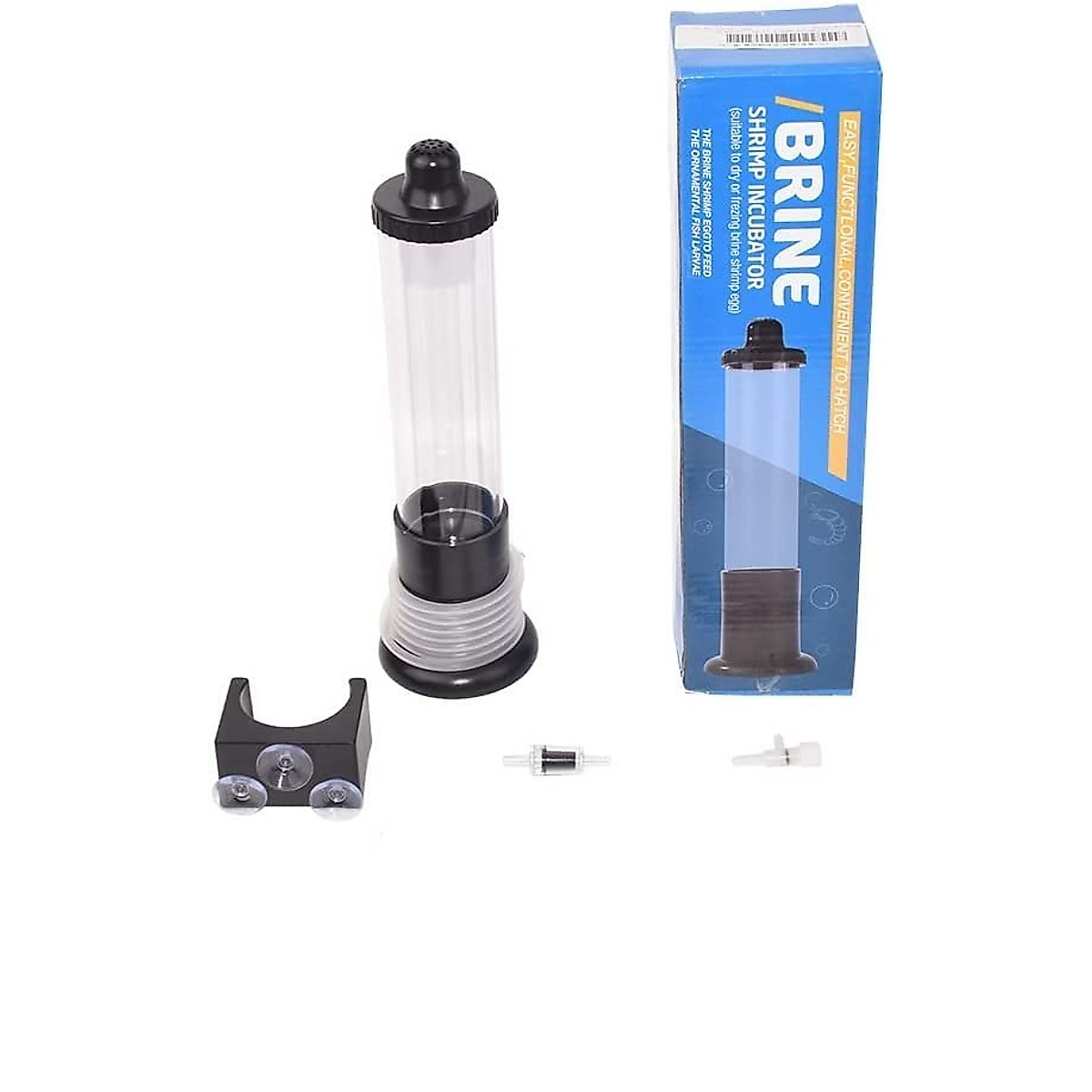 NEWCOMDIGI Brine Shrimp Hatchery Kit, Brine Shrimp Eggs Incubator, Brine Shrimp Eggs Hatchery Kit, DIY Aquarium Fish Tank Hatch Tool for Fish Food (4 PCS Set)