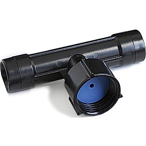 Swan Products MGEZFE3801 Miracle-Gro Soaker System Push on Fitting Replacement Piece: Feeder Connector, Black