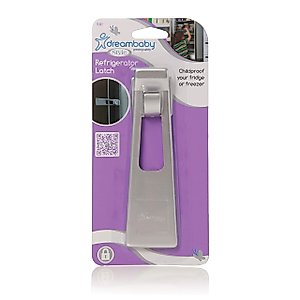 Dreambaby Refrigerator Latch, Silver