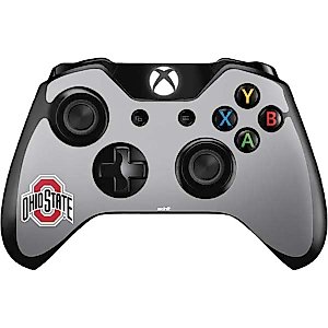 Skinit Decal Gaming Skin compatible with Xbox One Controller - Officially Licensed Ohio State University Ohio State University Buckeyes Design