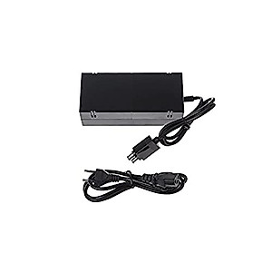 Original Microsoft Power Supply AC Adapter Replacement Cord Brick for Xbox One - Genuine Complete Accessory Kit with Wall Charger Cable