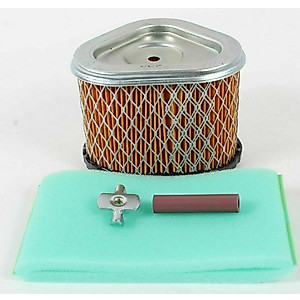 LEFITPA Replacement AM121608 AM123553 GY20574 M92359 12 083 05 12 083 05-S Air Filter & Pre Filter for John Deere LT133 LT155 LTR155 LX173 for Kohler CV11-CV16