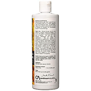 Continuum Aquatics ACO30505 Reef Basis Calcium Liquid for Aquarium, 16.9-Ounce