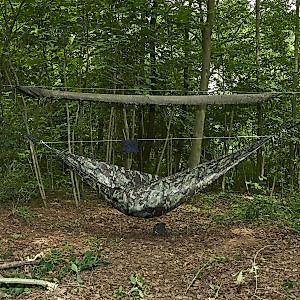 Onewind Tarp Sleeve 12ft, Camping Rain Fly Snakeskin for Tarp Easy Storage and Display, Lightweight and Breathable for Outdoor Camping, Hiking and Backpacking, 6ft×2pieces, OD Green