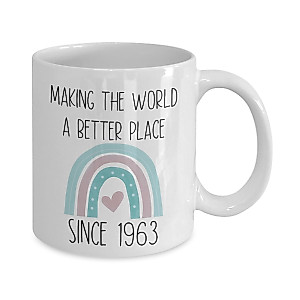 61st Birthday Gifts for Women 61st Birthday Gift for her Born in 1963 Mug Birthday Gifts for Women Birthday Mug 1963 Gifts