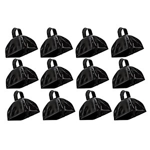 Rhode Island Novelty 3" Metal Black Cowbells | 12 Pack