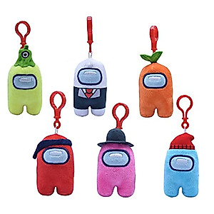 Just Toys LLC Among US 3" Plush Backpack Hangers - Series 2