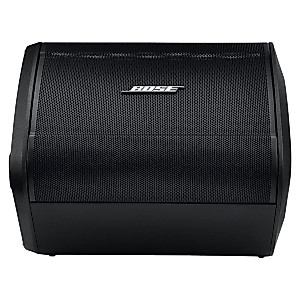 Bose S1 Pro+ Portable Wireless PA System with Bluetooth, Black with XLR Wireless Mic/Line Transmitter + H&A 6' XLR Cable