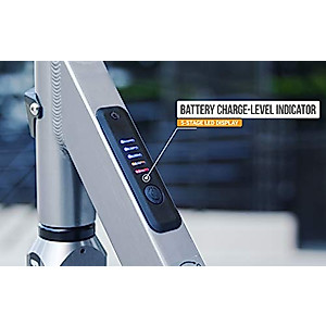 Razor E Prime Adult Electric Scooter - Up to 15 mph, 8" Airless Flat-free Tires, Rear Wheel Drive, 250W Brushless Hub Motor, Lightweight Aluminum Frame, Anti-Rattle System, Foldable