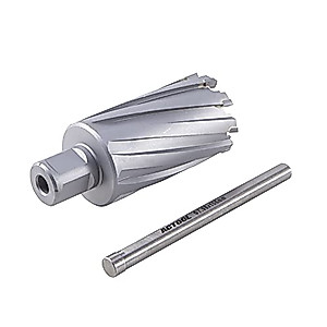 ACTOOL 1-1/2'' Diameter x 2'' Depth of Cut Carbide Tipped TCT ANNULAR Cutter with 3/4'' Weldon Shank