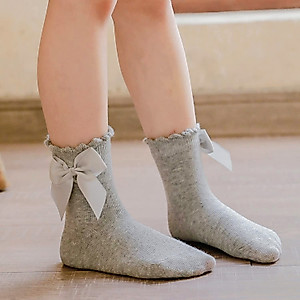 sockfun Baby Girl Socks Newborn Socks Infant Girl Socks Girls Dress Socks Ruffle Socks, Toddler Girl Gifts 4-6 Years