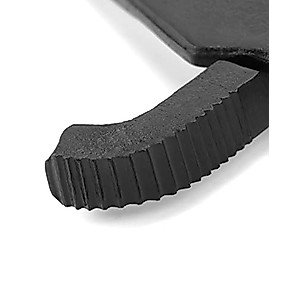 QWORK Horseshoe Pliers, 14" Horseshoe Nails Clincher, Hoof Nail Clincher Care Farrier Tool, Steel, Hoof Nippers, for Trimming Horse Hooves, 1 Pack