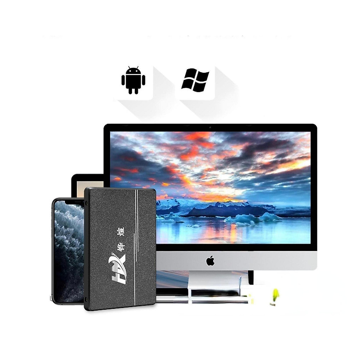 NA Ssd256g Hard Disk Laptop compu Otaku Blu-ray Disc Full HD