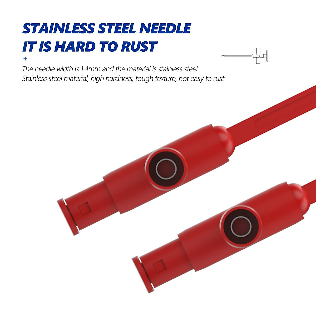 Puncture Probe Wire Piercing Test Clip 2PCS P5010 Automotive Test Cable Kit Auto Car Repairing Multimeter Testing Tool