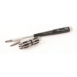 Wiha 75093 16 Piece System 4 ESD Slotted, Phillips and Torx Micro Bit Set