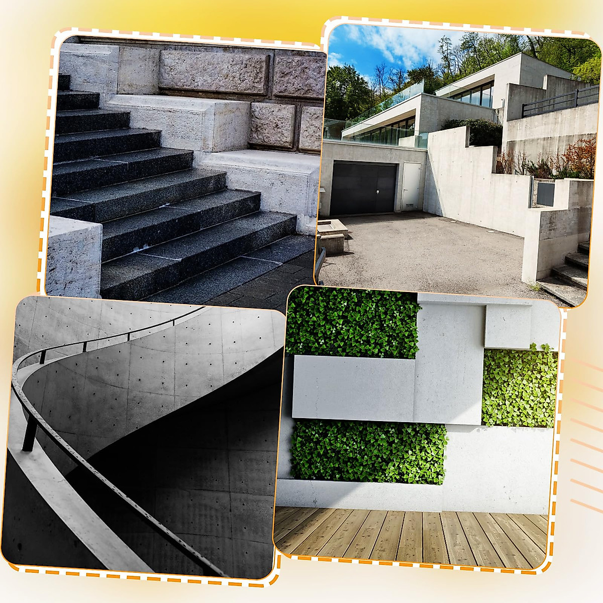 Frienda 8.8 Lb 1/4" Chopped Fiberglass Fibers Strands, E-Glass Fibers for Cement 6 mm, 9 mm Mortar Concrete Reinforcement Anti Seepage Anti Cracking Milled Glass Fiber for Building Wall Garden Floor