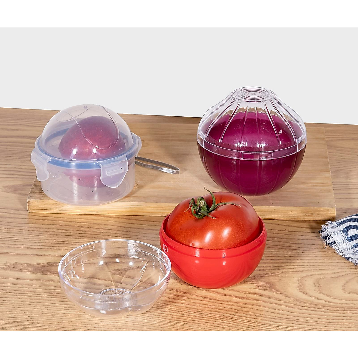 Ortarco Tomato Keeper Tomato Saver Tomato Storage Containers Reusable Tomato Holder Organizer