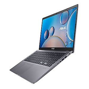 ASUS VivoBook 15 F515 Laptop, 15.6" FHD Display, Intel i3-1115G4 CPU, 8GB DDR4 RAM, 128GB SSD, Windows 11 Home in S Mode, Slate Grey, F515EA-AH34