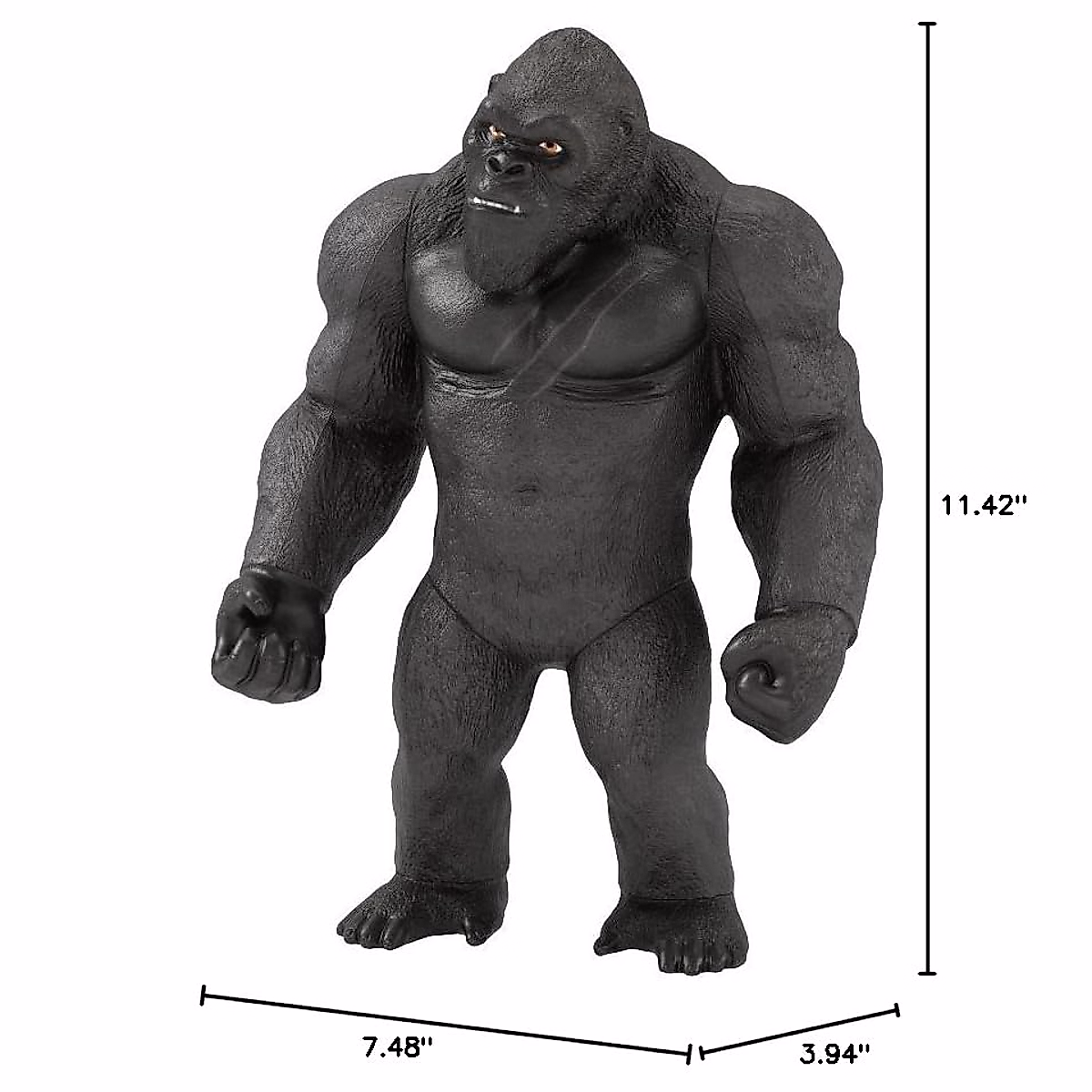 MonsterVerse MNG07310 Godzilla vs Kong Giant King Kong, Black, 11"