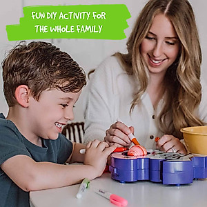 The Eggmazing Egg Decorator Easter Egg Mini Decorator Kit & The EggMazing Bunny Egg Decorating Spinner - Arts and Crafts Set