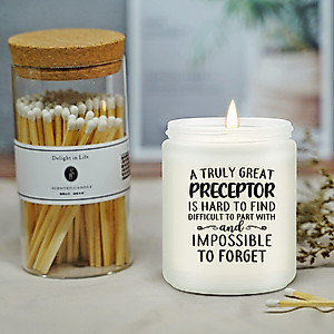Maybeone Preceptor Gifts Nursing - A Truly Great Preceptor is Hard to Find - Lavender Scented Candle Gifts for Preceptors - Nurse Preceptor Gifts - Thank You Gifts for Preceptor