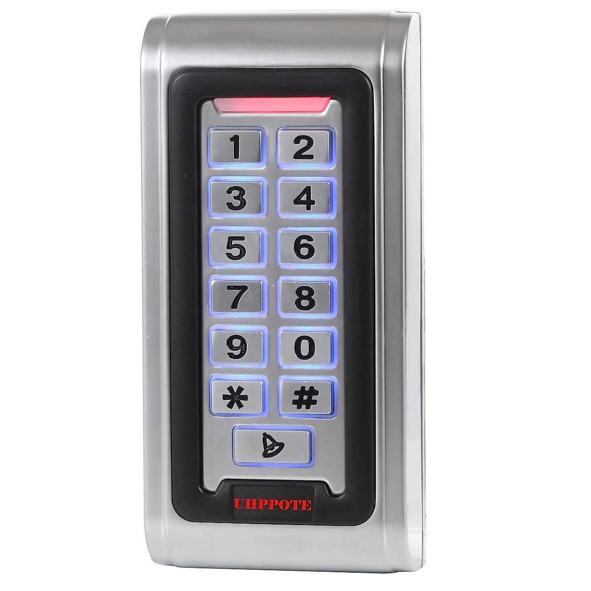 UHPPOTE Access Control System with Electromagnetic Lock 600lb Holding Force for Outswinging Door