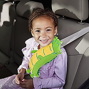 Seatbelt Pillow Car Seat Belt Covers for Kids, Baby Head Neck Protector Vehicle Shoulder Pads, Car Seatbelt Adjuster Cushion for Children