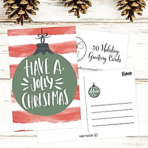 24 Doodle Religious Christmas Cards Boxed With Envelopes, 25 Holiday Party Invitations, Christmas Invite, 50 Holiday Greeting Cards, Blank Winter Postcard Set, Merry Christmas Cards