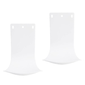 STOBAZA 6 Pcs Plastic Water Tray Soap Catch Tray Soap Dispenser Droplet Tray Foaming Dispenser Trays Drip Tray Kitchen Decor Foam Soap Dispenser Tray Soap Holder Automatic Abs White