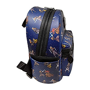 Loungefly Star Wars Ahsoka Tano and Grogu The Mandalorian Womens Double Strap Shoulder Bag Purse