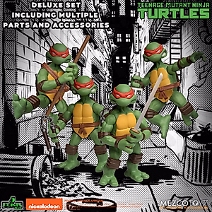 Mezco - 5 Points Plus - Teenage Mutant Ninja Turtles Deluxe Set