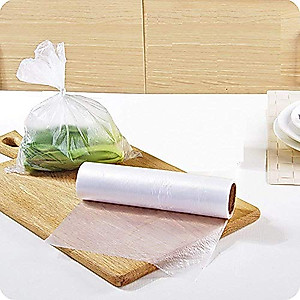12 x 20 inches Plastic Produce Bag,350 Bags/Roll,for Fruits, Vegetable, Bread, Food Storage.