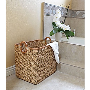 KOUBOO 1060089 Anson Storage Basket, Brown