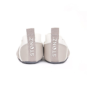 Stonz Yale Toddler & Baby Shoes - Lightweight, Soft Toddler Shoes with Slip-On Handle & Breathable Fabric For Play, Walking & School - All Season Slip-On Shoes For Boys & Girls