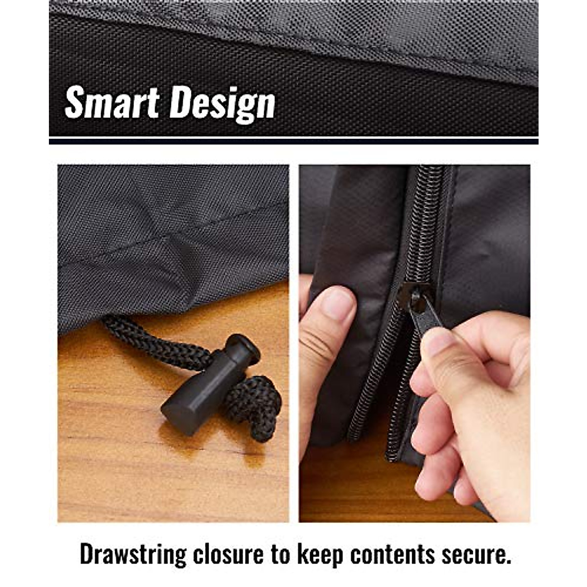 NUPICK Grill Cover for Traeger 780 / 34 Series, Zipper Design, Heavy Duty and Waterproof Pellet Cover for Traeger Texas Pro 34 Grills