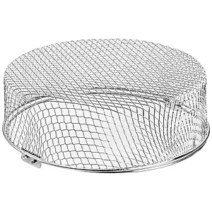 Elsjoy 2 Pack Air Fryer Basket, 8 Inch Air Fryer Replacement Accessory Mesh Basket with Handle, 18/8 Stainles Steel Steamer Basket for Air Fryer, Instant Pot, Oven, Steamer