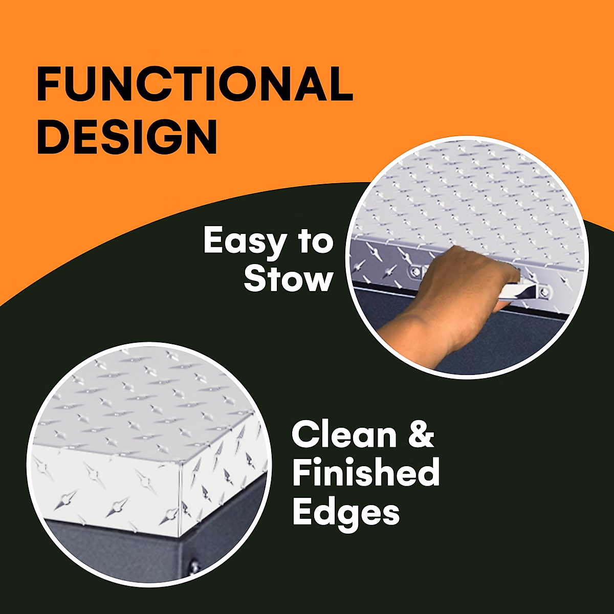 flybold Griddle Cover Works for Blackstone Flat Top Hard Lid with Waterproof Aluminum Diamond Plate Stainless Steel Handle for Outdoor 28 inch BBQ Hood Accessories