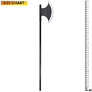 Skeleteen Viking Medieval Costume Axe - Grim Reaper Executioner Fake Blade Costume Battle Axe