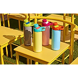 CamelBak Chute Mag Water Bottle, Insulated Stainless Steel, 32oz, Trailblazer Grey