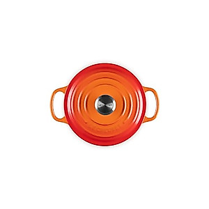 Le Creuset Enameled Cast Iron Signature Round Dutch Oven, 2 qt., Flame