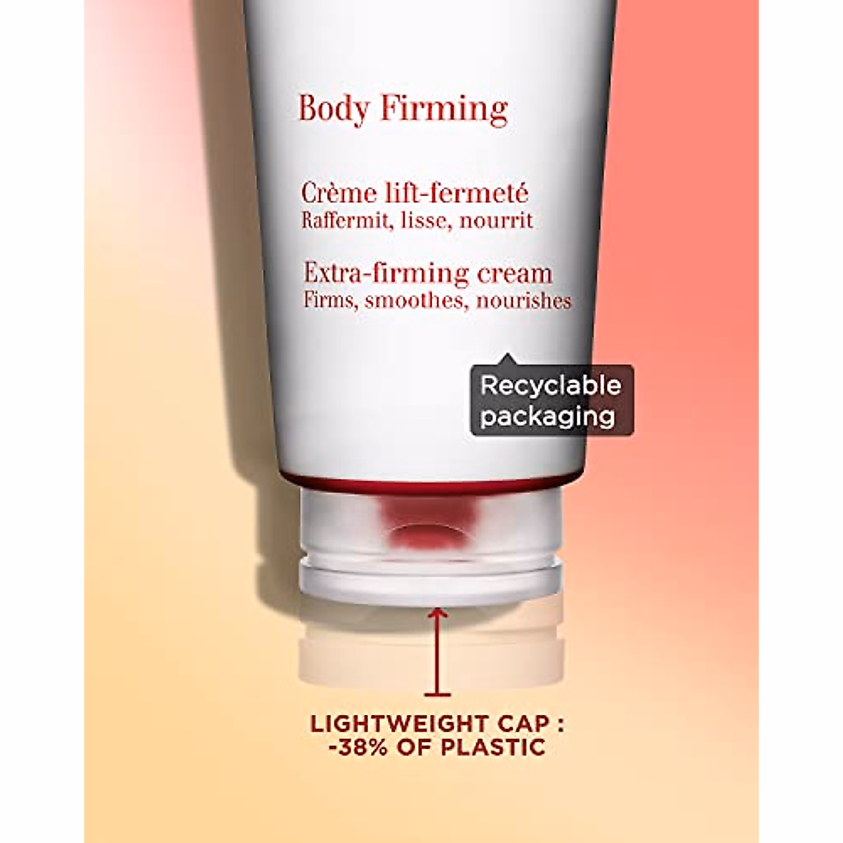 Clarins Extra-Firming Body Cream | Anti-Aging Body Lotion | Visibly Firms, Tightens and Smoothes | 96% Natural Ingredients, Including Organic Shea Butter and Organic Aloe Vera Extract | 6.6 Ounces
