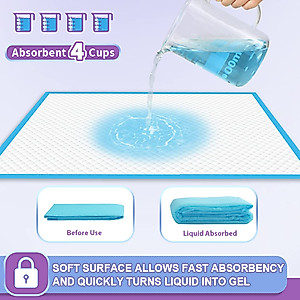 IMMCUTE Puppy Pee Pads 22"x23"-150 Count | Dog Pee Training Pads Super Absorbent & Leak-Proof | Disposable Pet Piddle and Potty Pads for Puppies | Dogs | Doggie| Cats | Rabbits