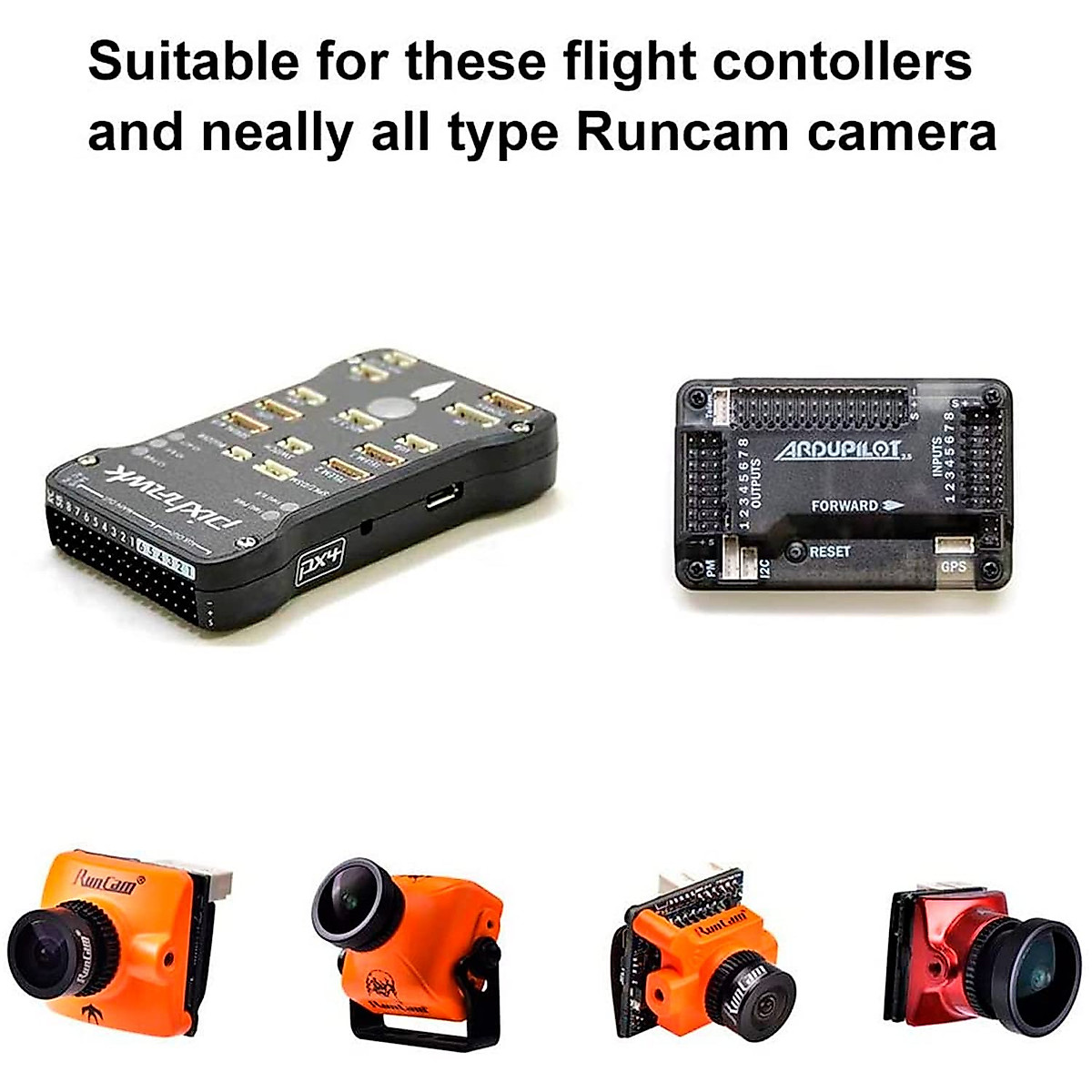 Keszoox MX 1.25mm Male Female Connector Kit and Premium Pre-Crimped Cables Compatible with Molex PicoBlade for Pixhawk Flight Controller Total 240pcs MX1.25 Connectors and 200pcs 28AWG Cable