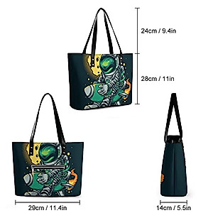 Womens Handbag Rocket Leather Tote Bag Top Handle Satchel Bags For Lady