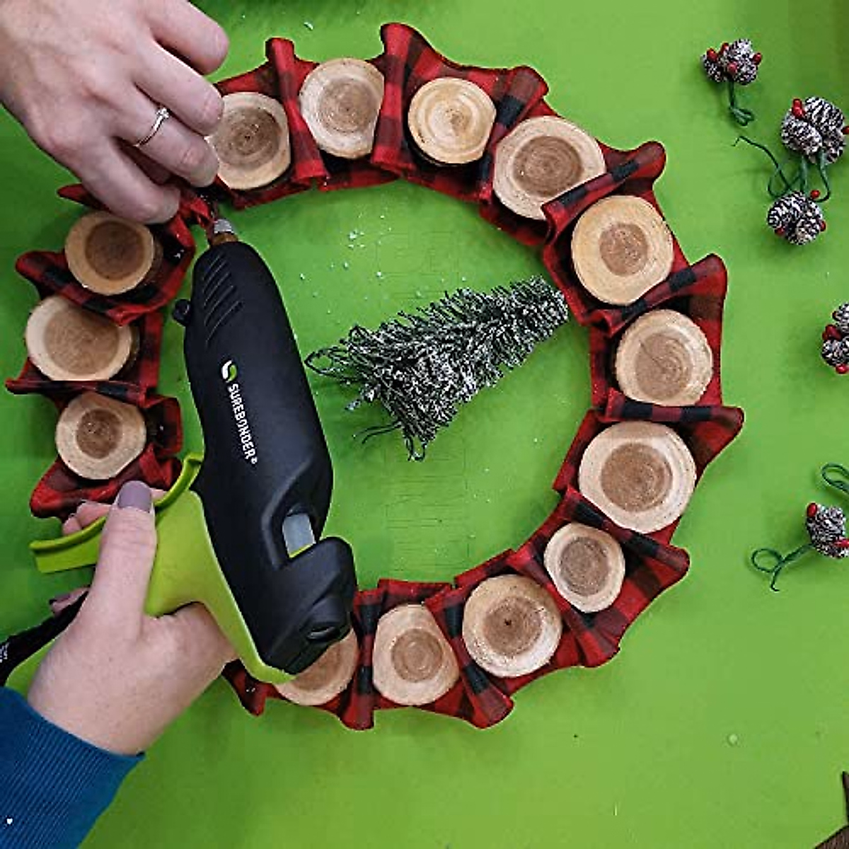 PRO2-100 100 Watt High Temperature Professional Heavy Duty Hot Glue Gun - Uses full size, 7/16" glue sticks