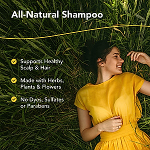 NORTH AMERICAN HERB & SPICE ScalpClenz Shampoo - 8 oz. - Moisturizes & Supports Healthy Scalp & Hair - No Petrochemicals, Dyes, or Sulfates - Non-GMO