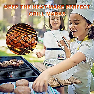 Utheer Grill Parts for Charbroil Performance 5 Burner 463347519, 475 4 Burner 463347017, 463673017, 463376018P2 Liquid Propane, Grill Cooking Grid Grates 18 inch